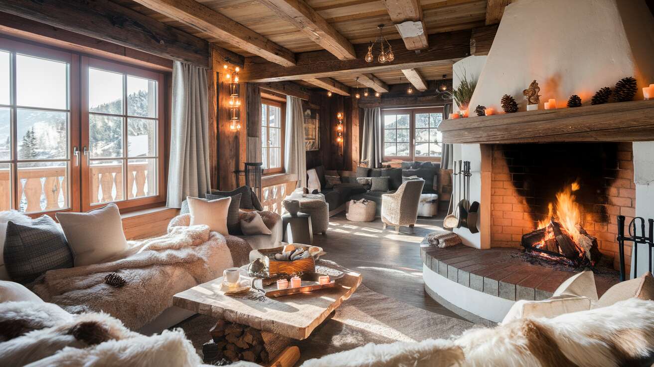 Créer l'ambiance cocooning d'un chalet douillet